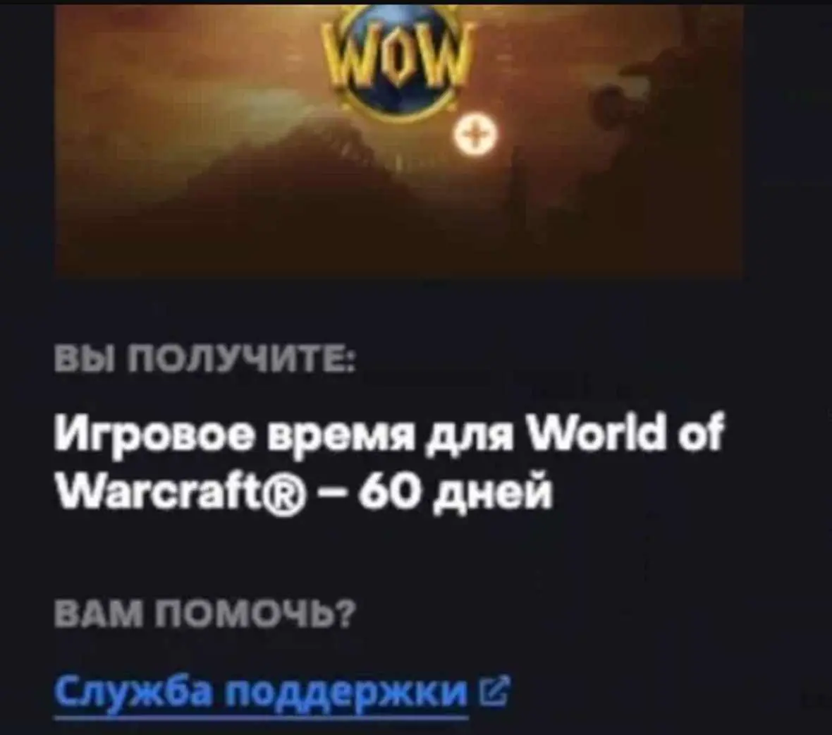Как купить игру в Battle.net и продлить подписку WoW В России? (2023 ...